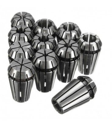 Set bucse elastice ER 32 pentru fixarea frezelor cu diametrul 3 - 20 mm ...